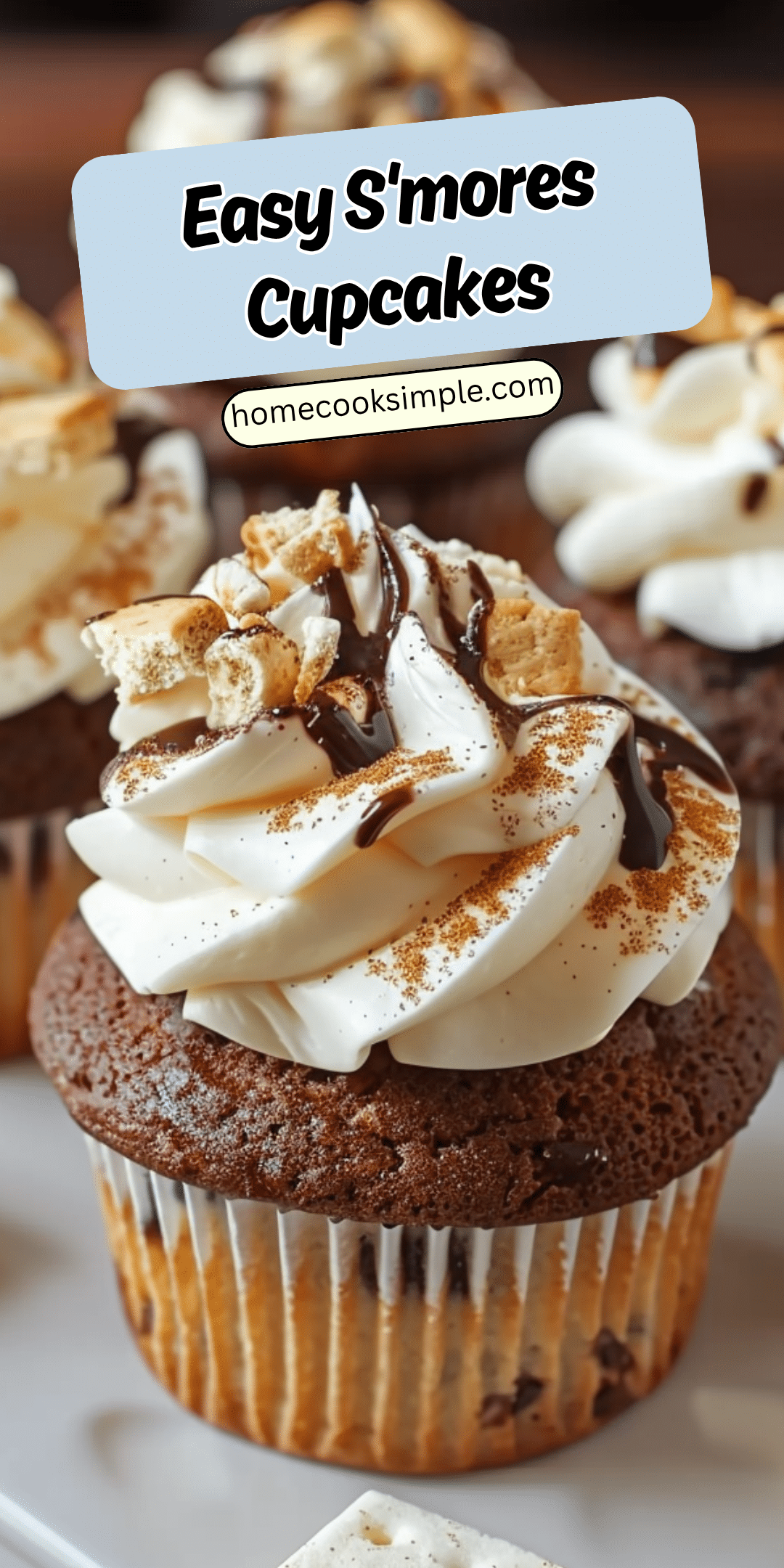 Easy S'mores Cupcakes - Home Cook Simple