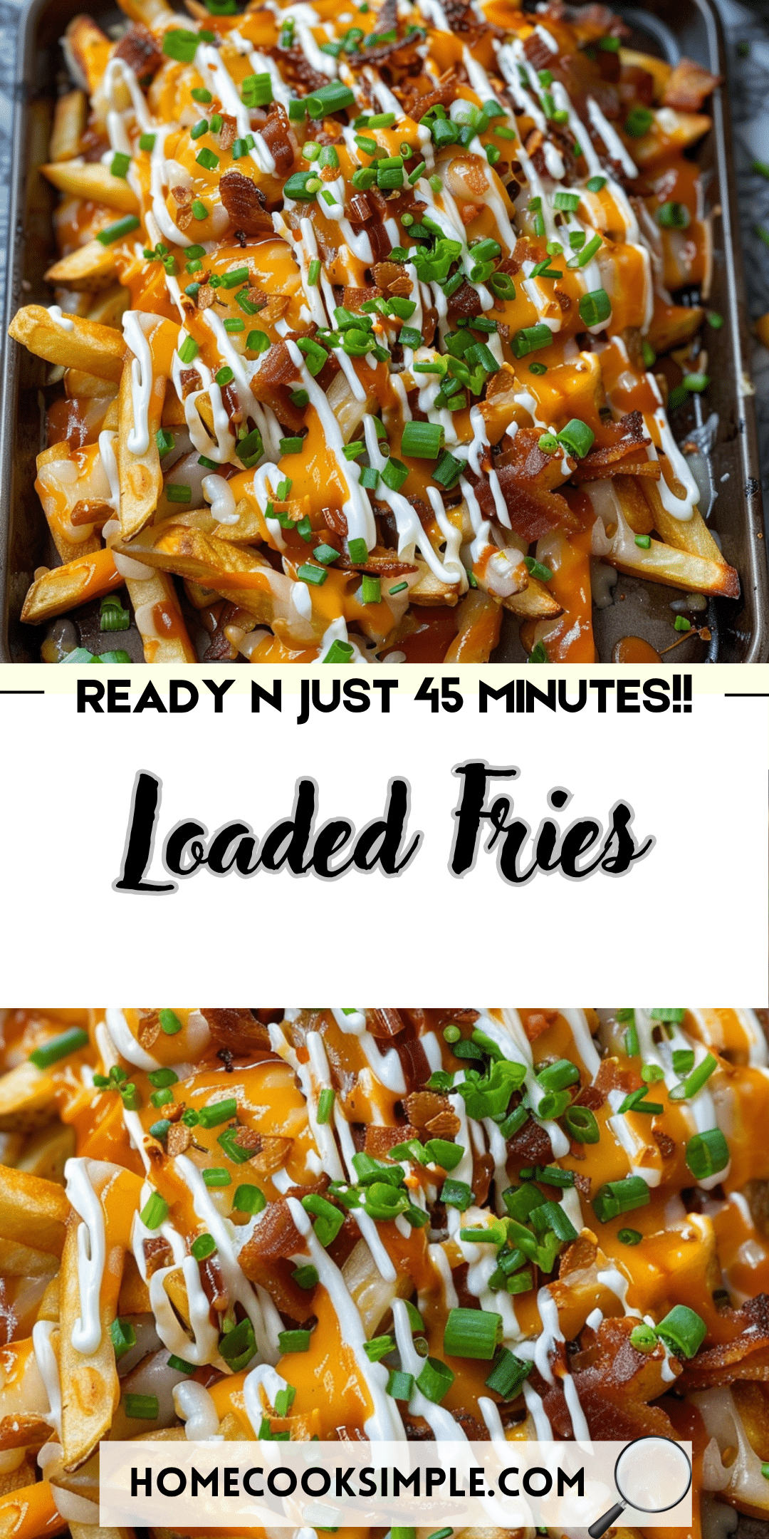 Loaded Fries Home Cook Simple