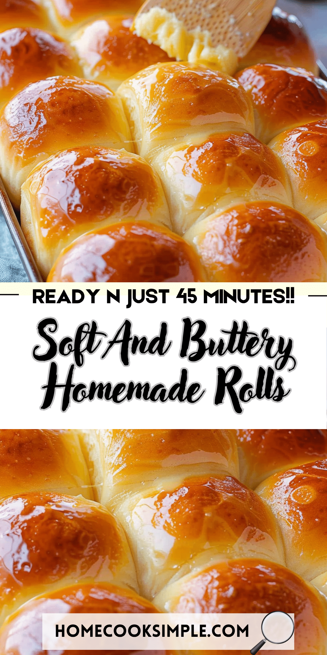 Soft And Buttery Homemade Rolls - Home Cook Simple