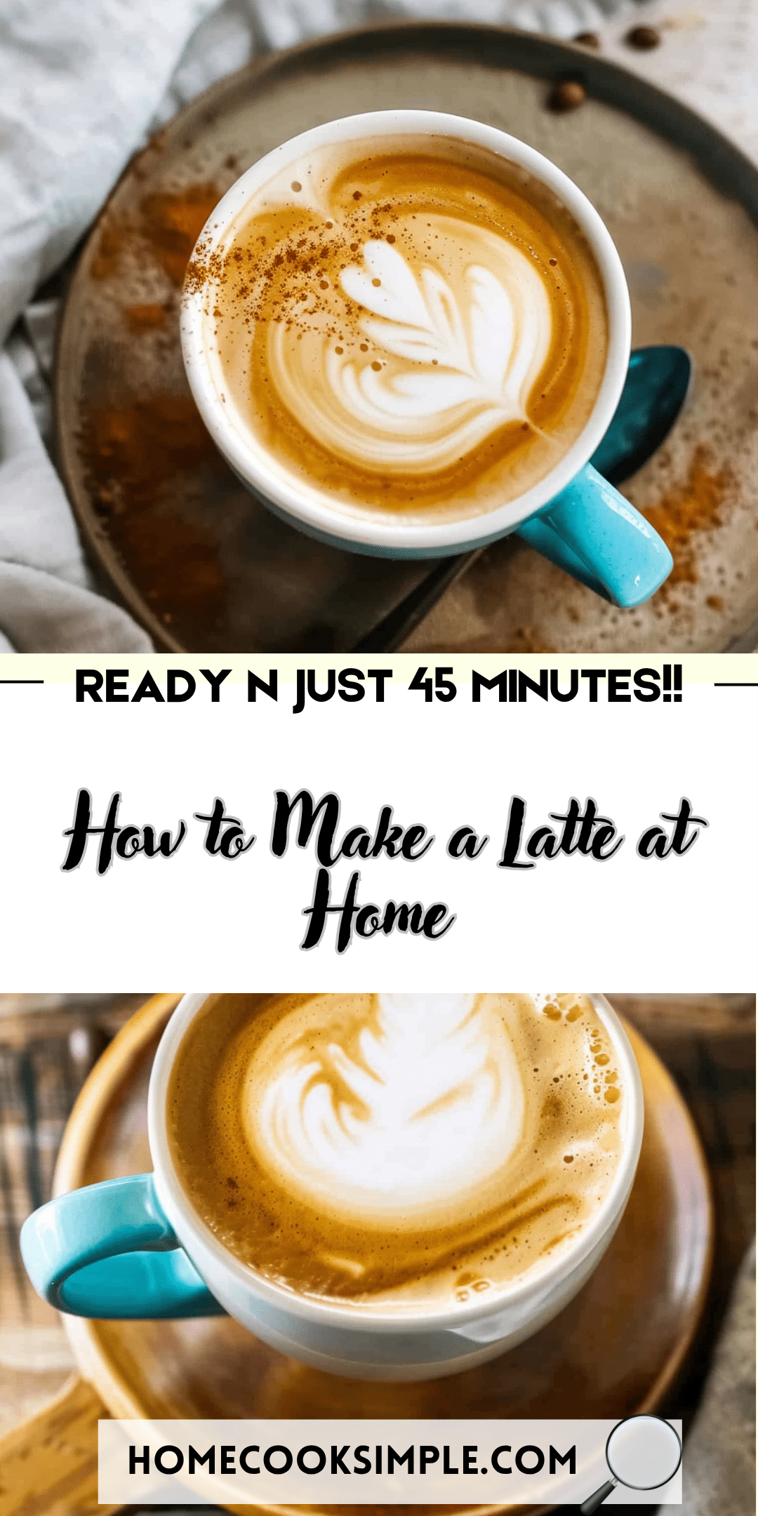 How to Make a Latte at Home - Home Cook Simple