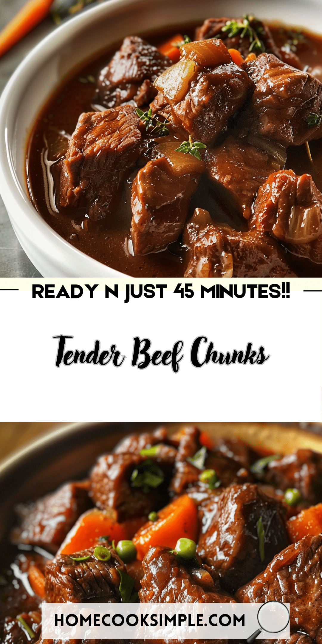 Tender Beef Chunks: Easy Flavorful Delight - Home Cook Simple