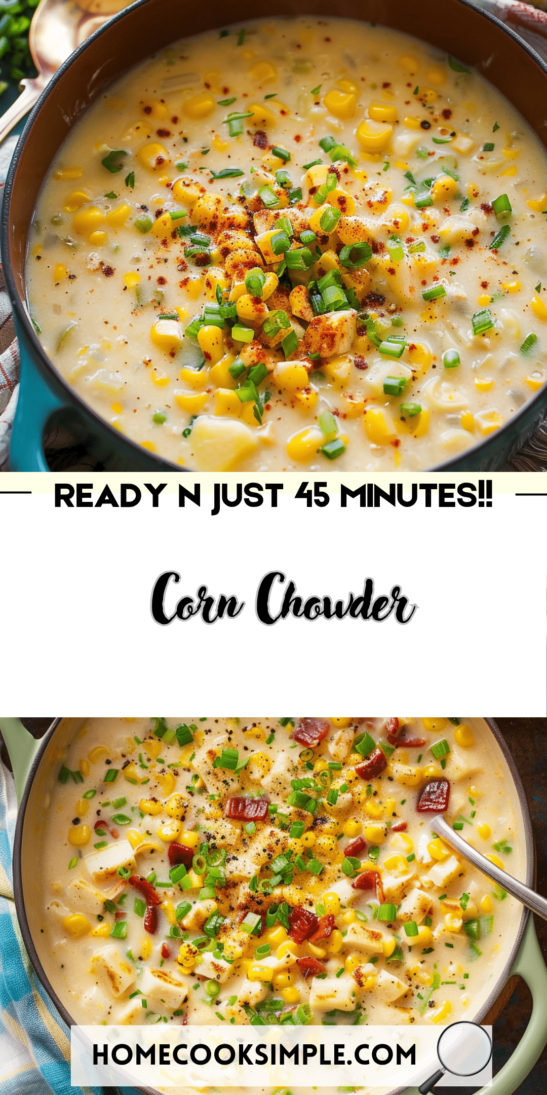 Corn Chowder - Home Cook Simple