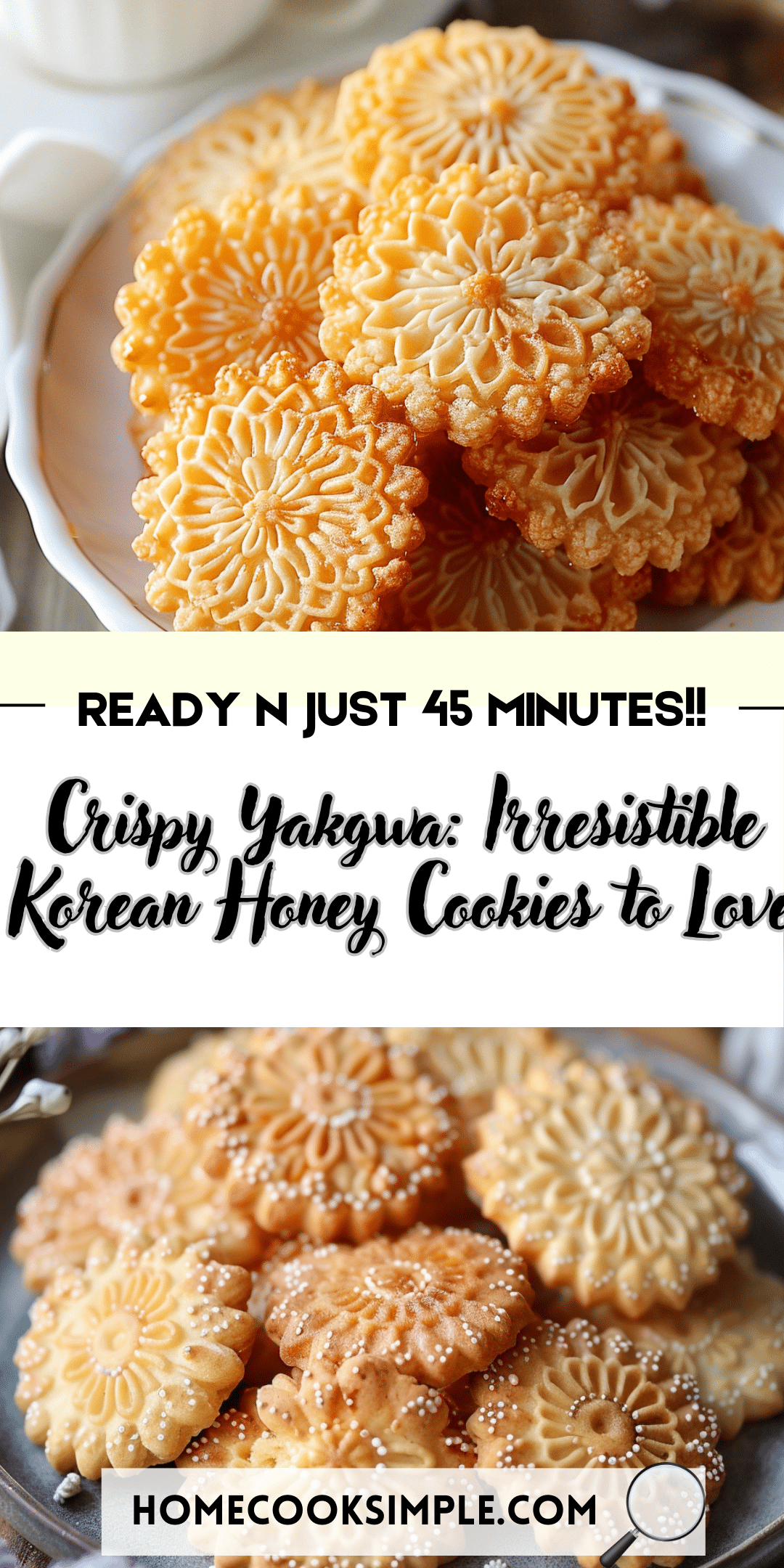 Crispy Yakgwa: Irresistible Korean Honey Cookies to Love - Home Cook Simple