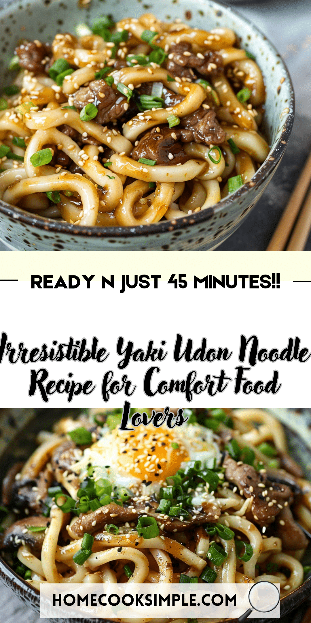 Irresistible Yaki Udon Noodle Recipe for Comfort Food Lovers - Home ...