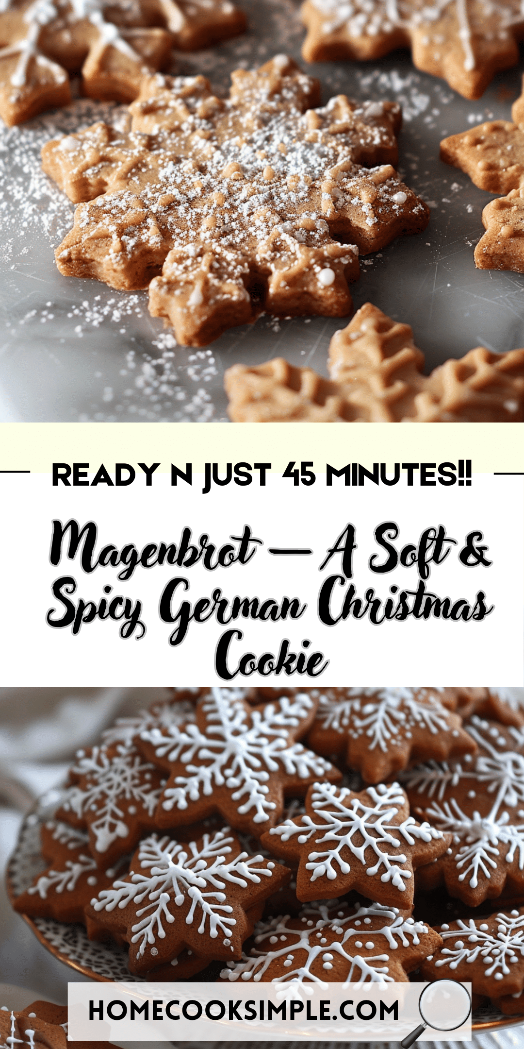Magenbrot — A Soft & Spicy German Christmas Cookie - Home Cook Simple