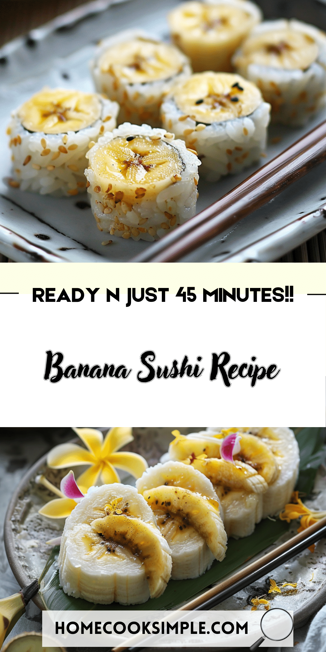 Banana Sushi Recipe - Home Cook Simple