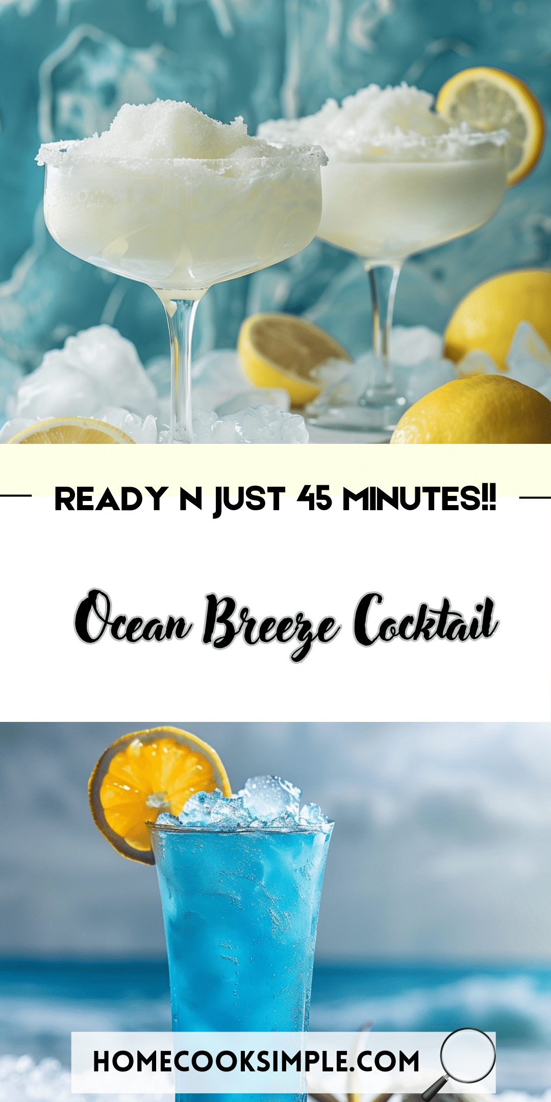 Ocean Breeze Cocktail - Home Cook Simple