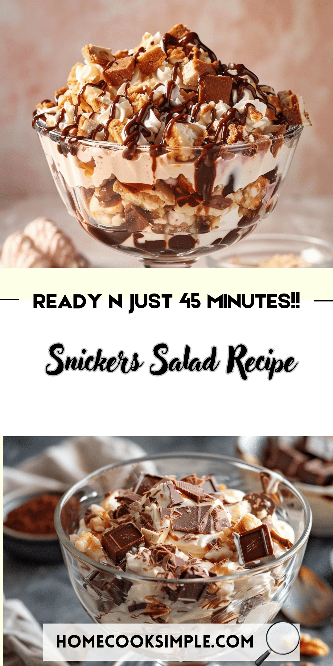 Snickers Salad Recipe - Home Cook Simple