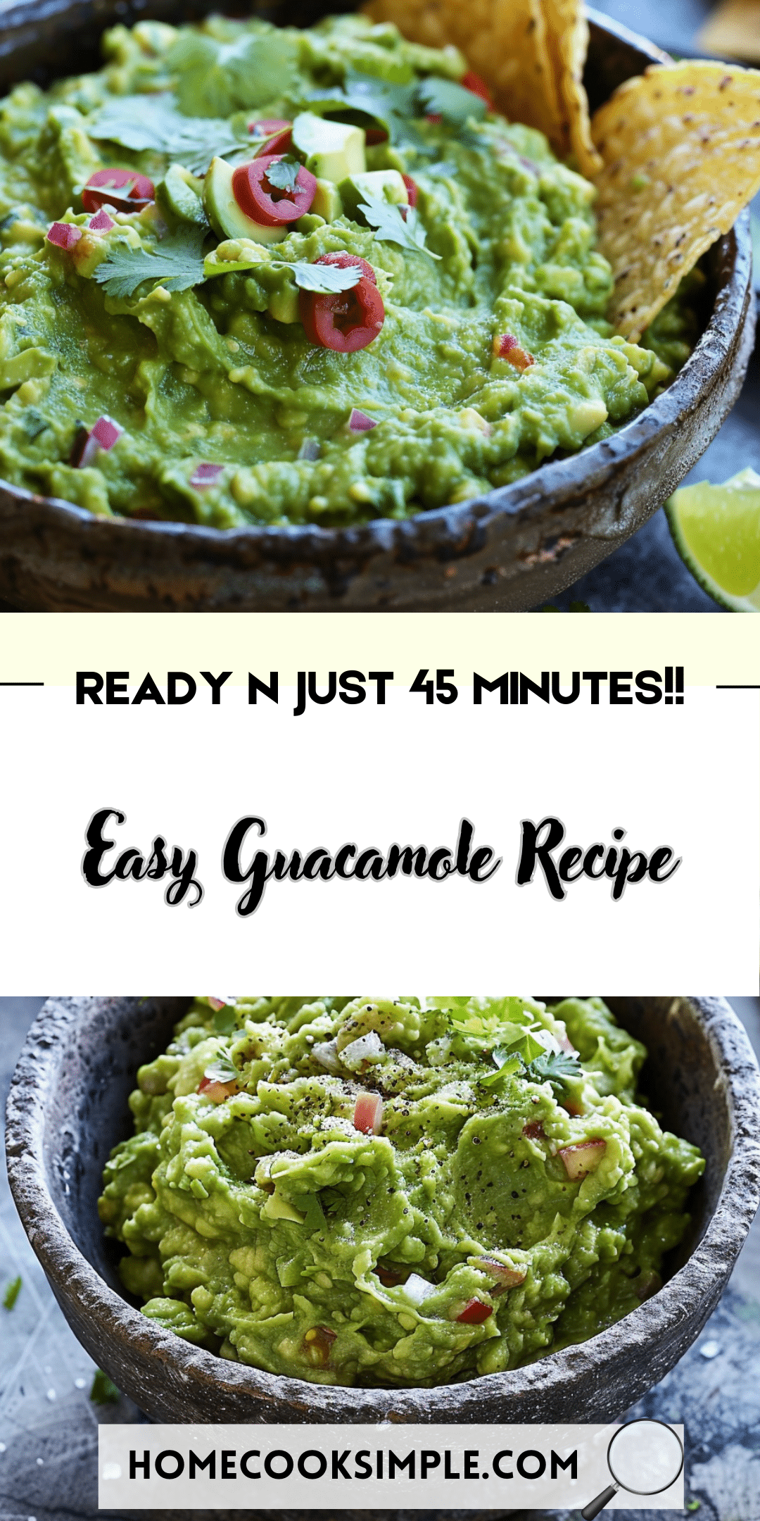 Easy Guacamole Recipe - Home Cook Simple