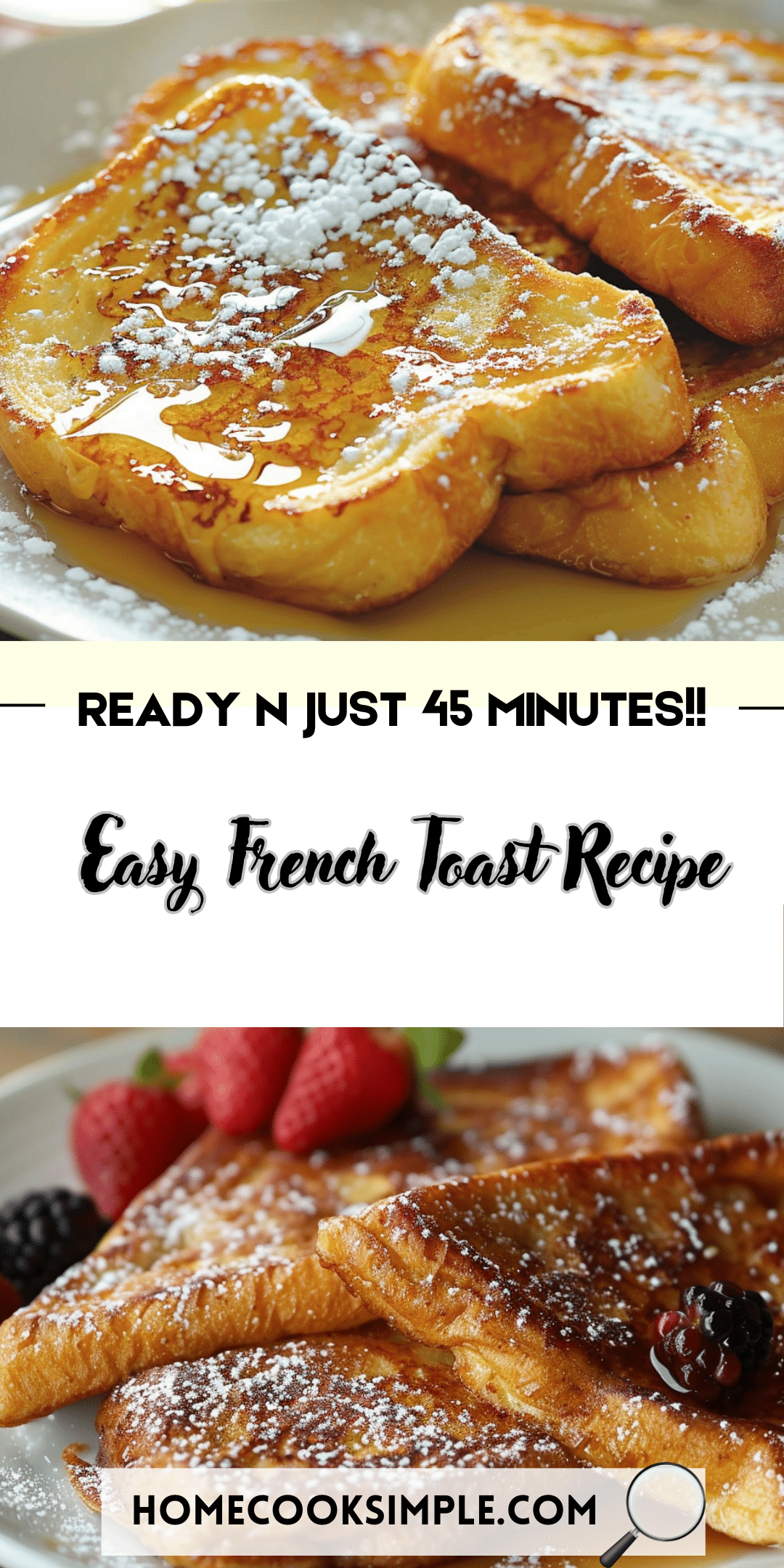 Easy French Toast Recipe - Home Cook Simple