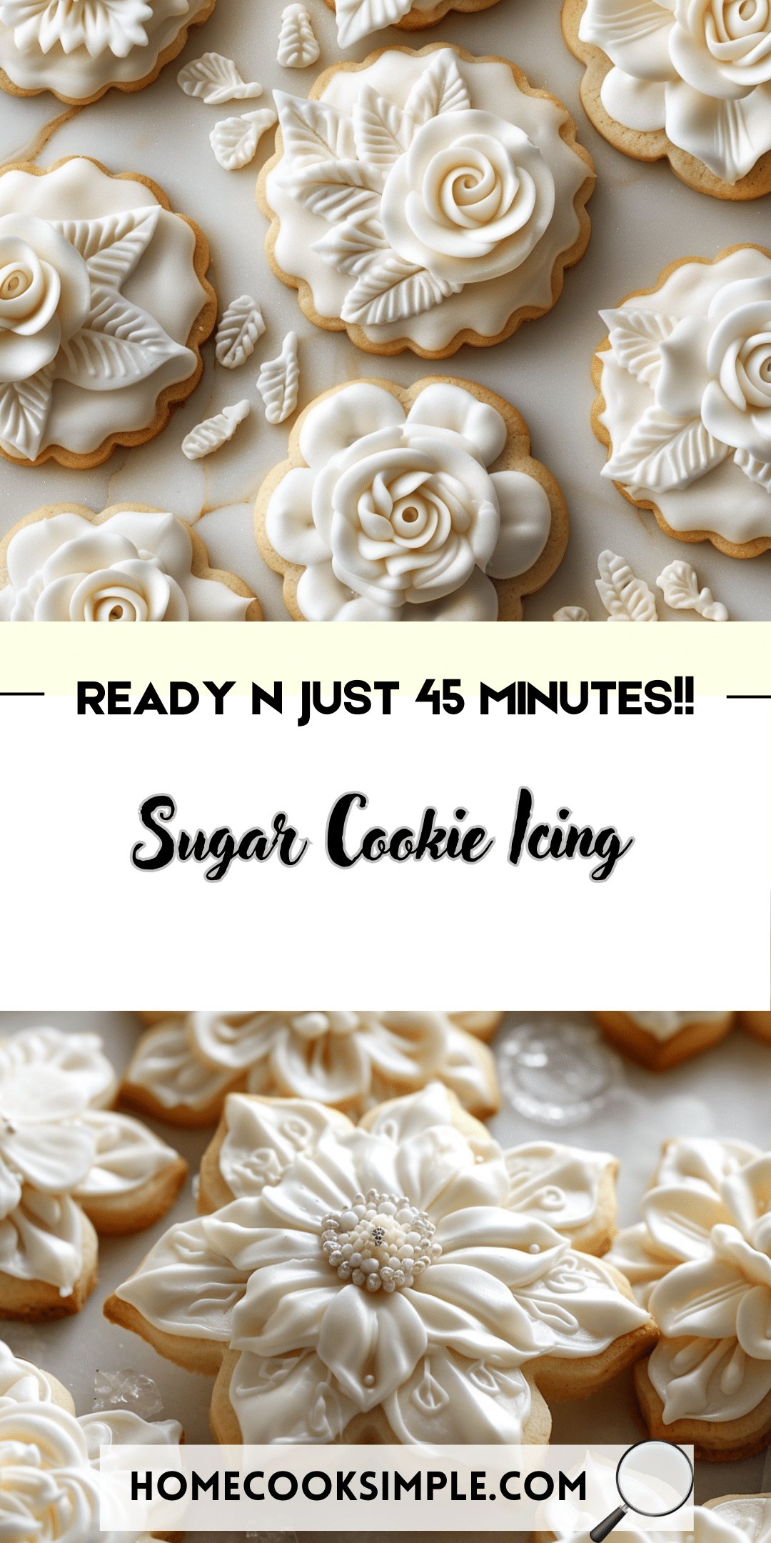 Sugar Cookie Icing - Home Cook Simple