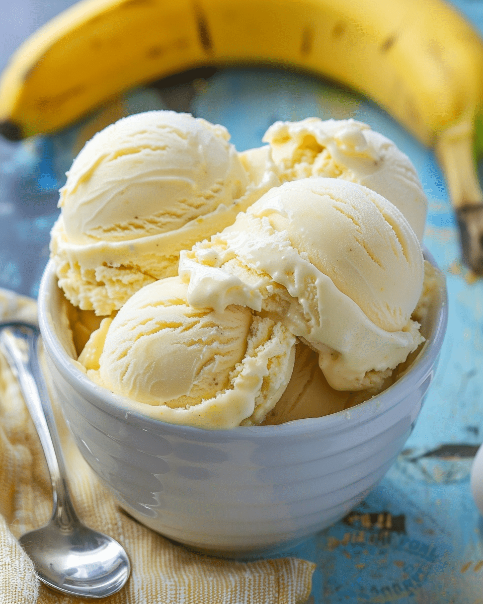 Homemade Banana Ice Cream - Home Cook Simple