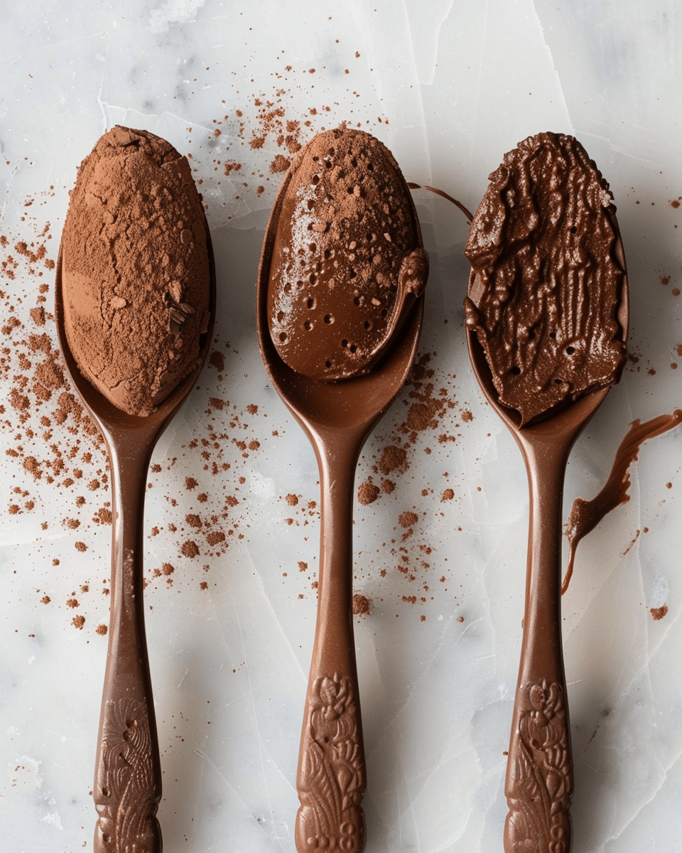 Chocolate Dipped Spoons - Home Cook Simple