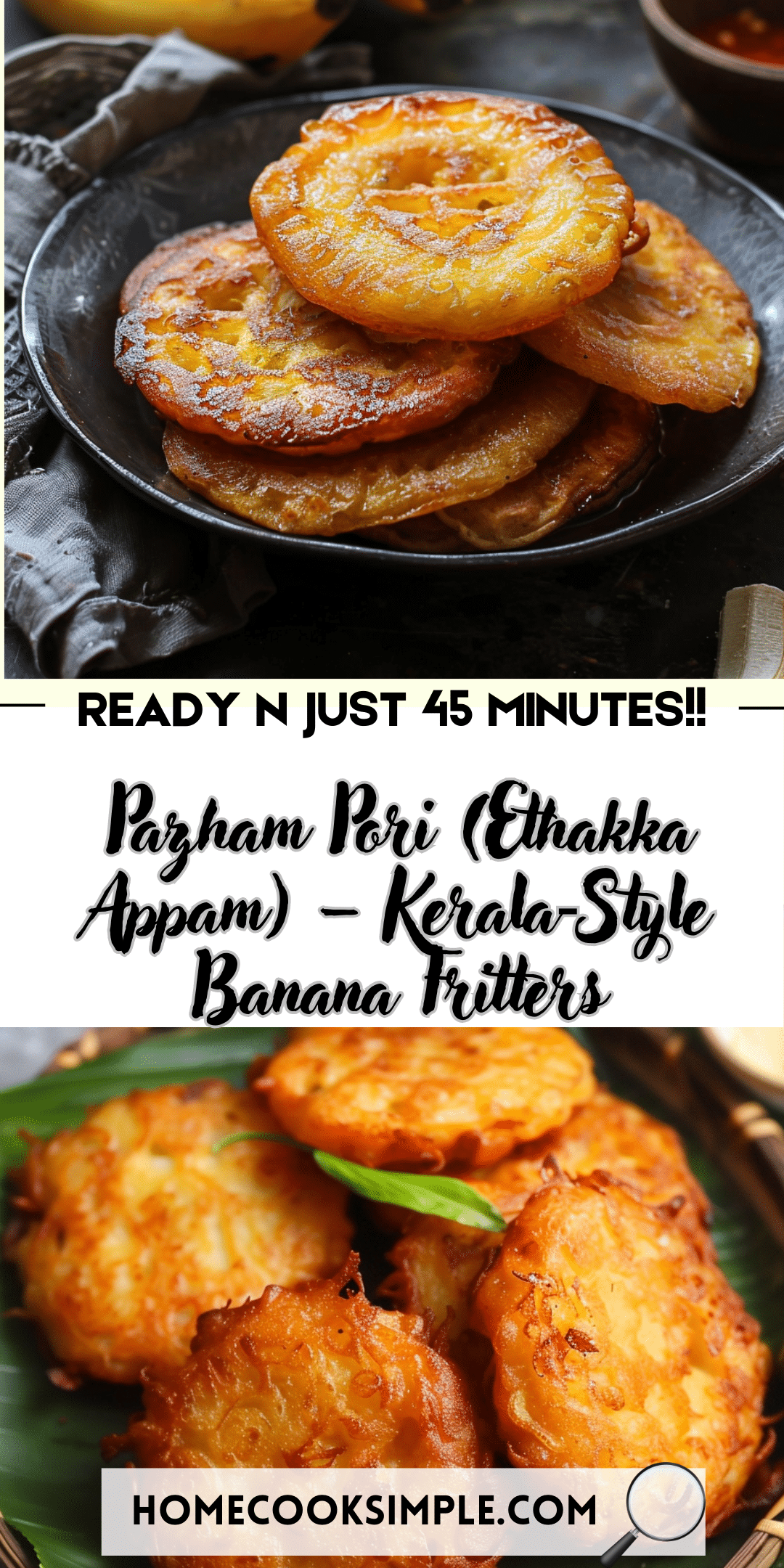 Pazham Pori (Ethakka Appam) – Kerala‑Style Banana Fritters - Home Cook ...