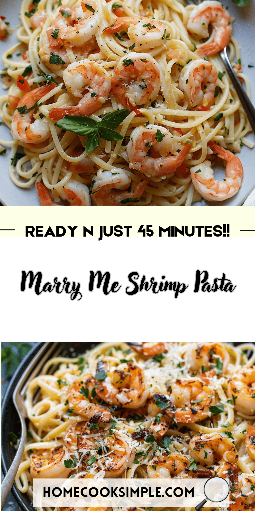 Marry Me Shrimp Pasta - Home Cook Simple
