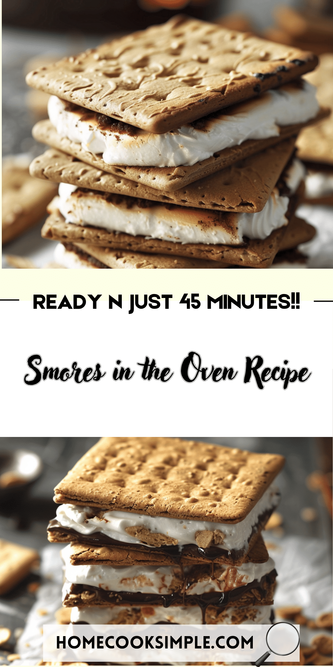 Smores in the Oven Recipe - Home Cook Simple