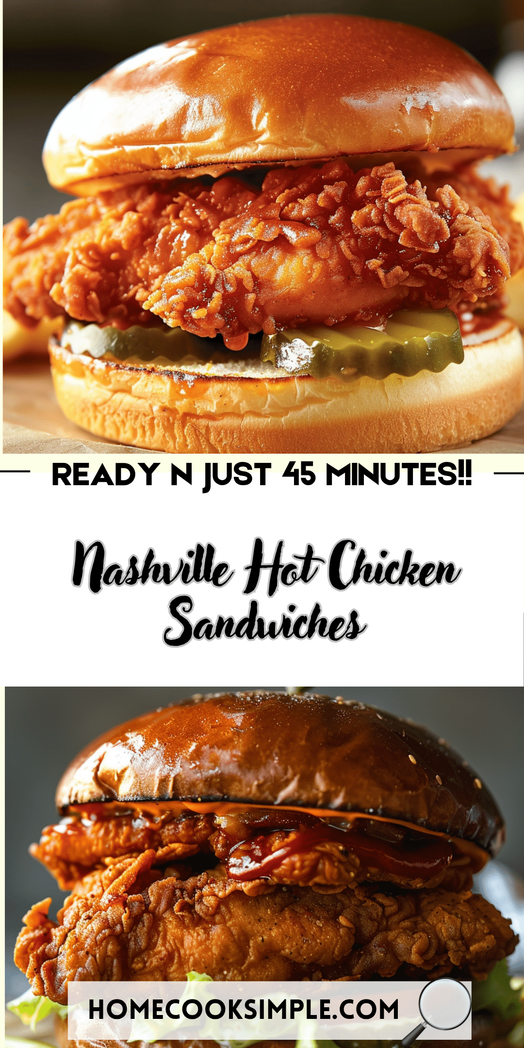 Nashville Hot Chicken Sandwiches - Home Cook Simple