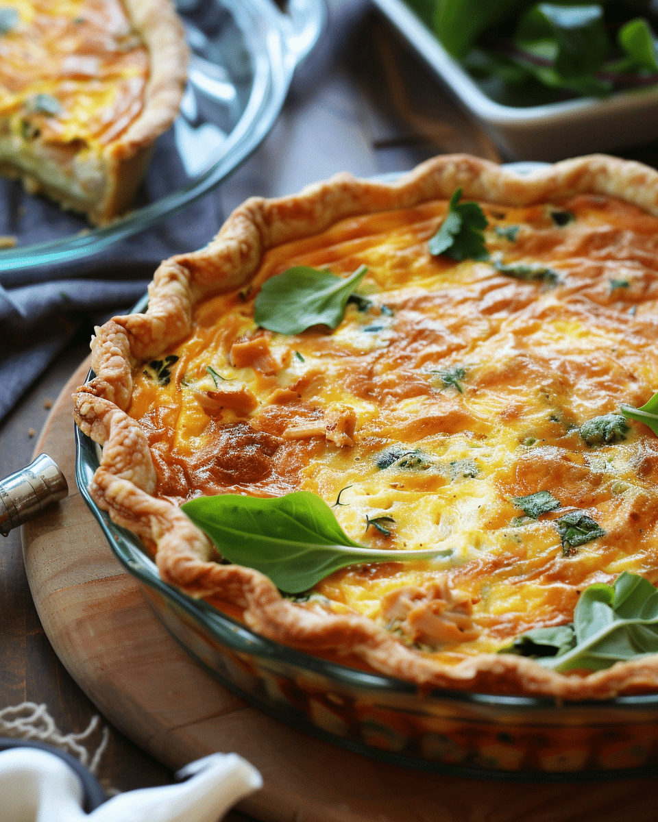 Chicken Quiche Recipe - Home Cook Simple