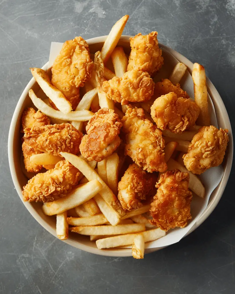 Chicken Nuggets and Fries - Home Cook Simple